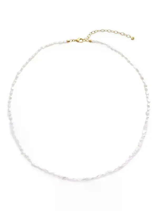 Monica Vinader Capri Keshi Pearl Vermeil Necklace