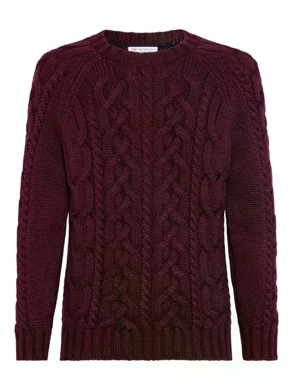Brunello Cucinelli Cable-knit Cashmere Sweater