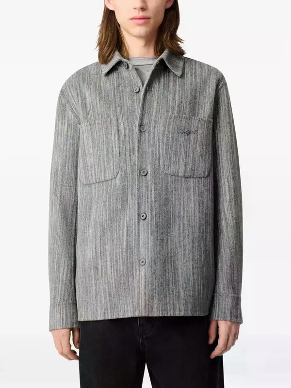 Axel Arigato Aidan Striped Shirt Jacket