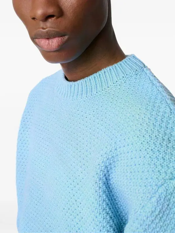 Axel Arigato Block Textured Cotton-blend Sweater