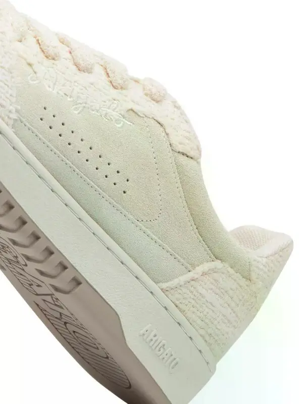 Axel Arigato Dice Lo Woven Suede Sneakers - Neutrals