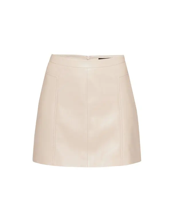AS By DF Ainsley Recycled Leather Mini Skirt