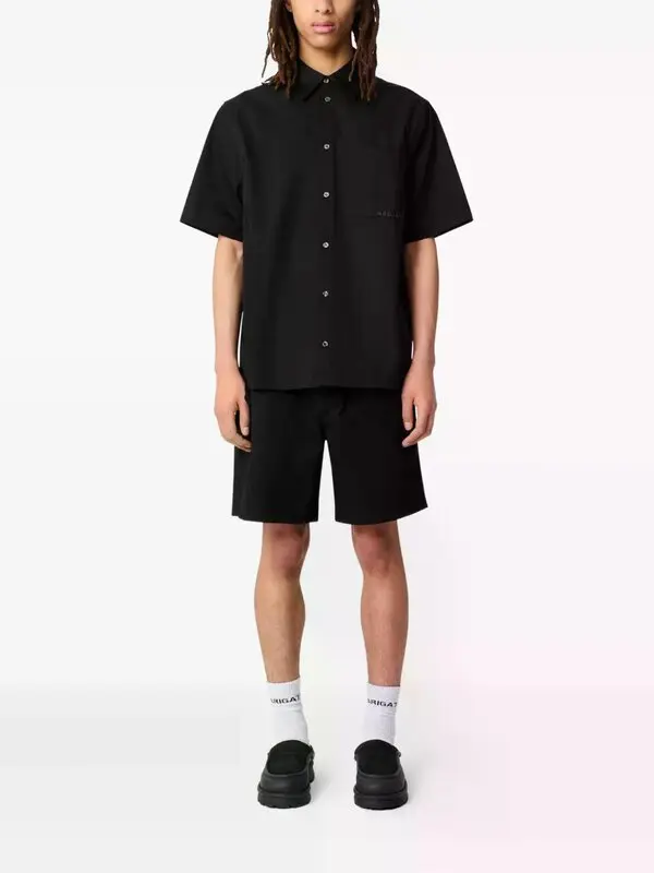 Axel Arigato Nova Elastic-waist Shorts - Black