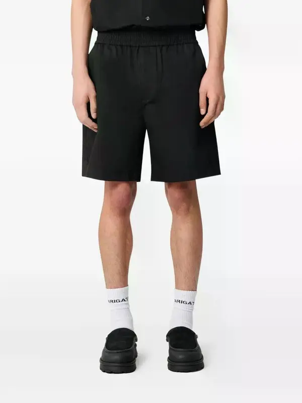 Axel Arigato Nova Elastic-waist Shorts - Black