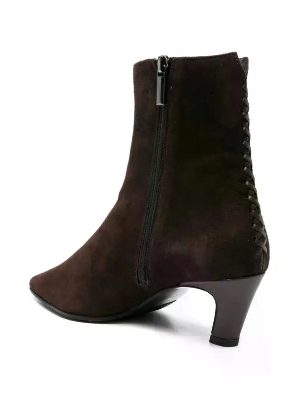 EVALUNA 60mm Riverside Pointed-toe Ankle Boots