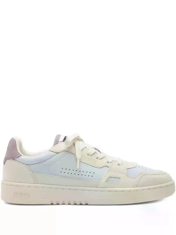 Axel Arigato Dice Lo Perforated-panel Leather Trainers - Blue
