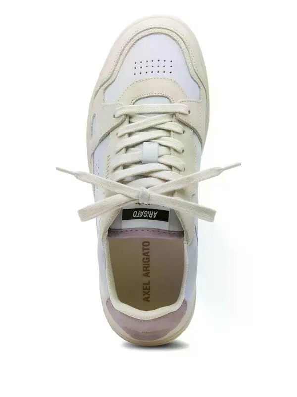 Axel Arigato Dice Lo Perforated-panel Leather Trainers - Blue