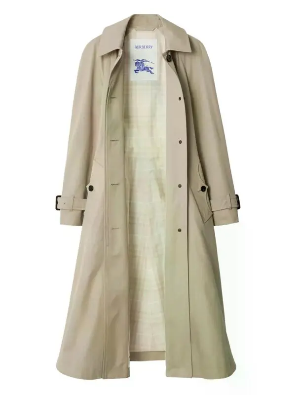 Burberry Ellingham Raglan-sleeve Belted Trench Coat