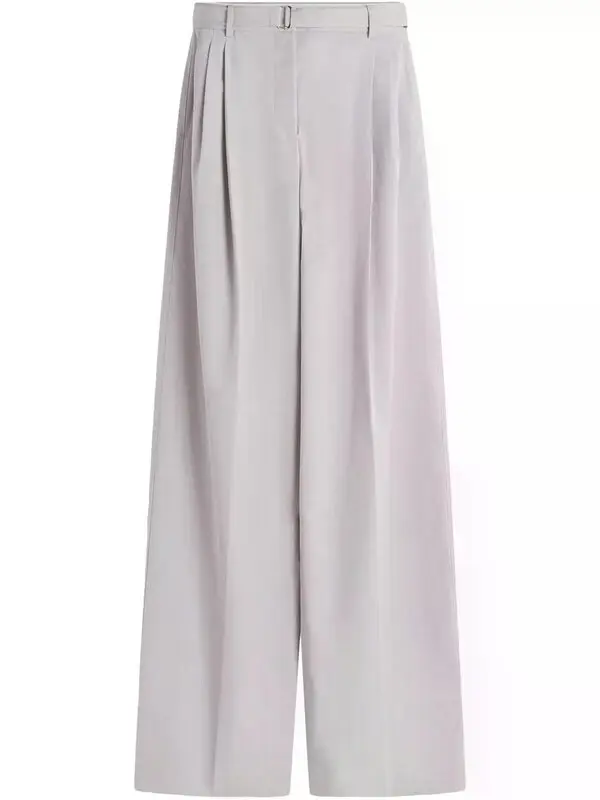 LANVIN Cotton Wide-leg Trousers