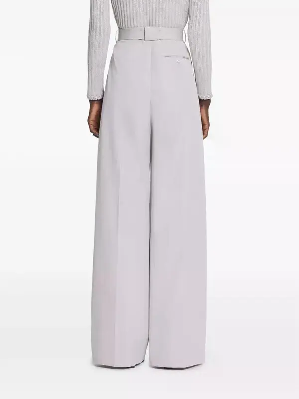 LANVIN Cotton Wide-leg Trousers
