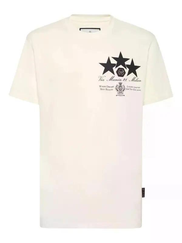 Philipp Plein Star-graphic T-shirt - White
