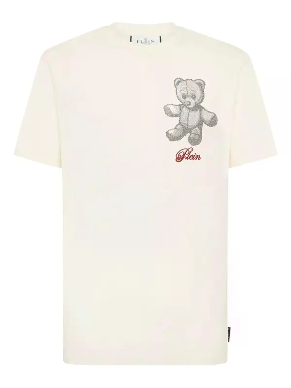 Philipp Plein Teddy-bear T-shirt - Neutrals