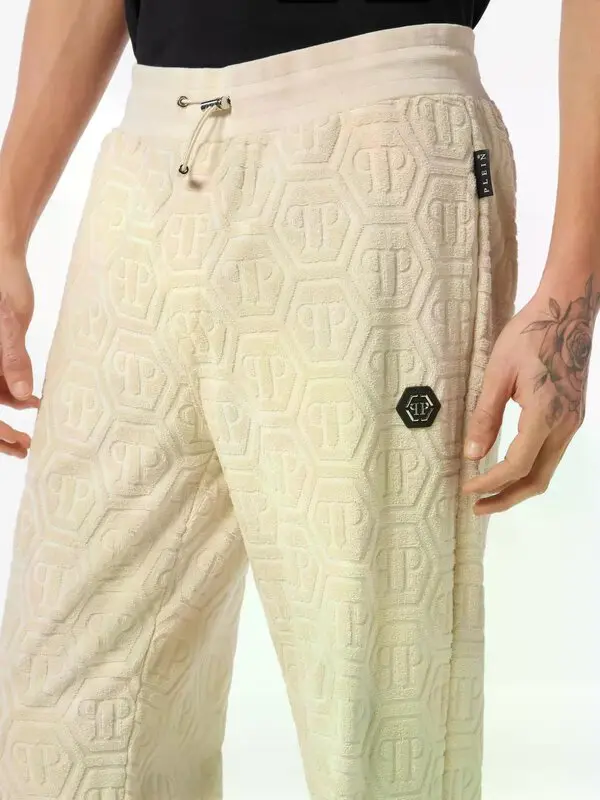Philipp Plein Jacquard Straight-leg Trousers