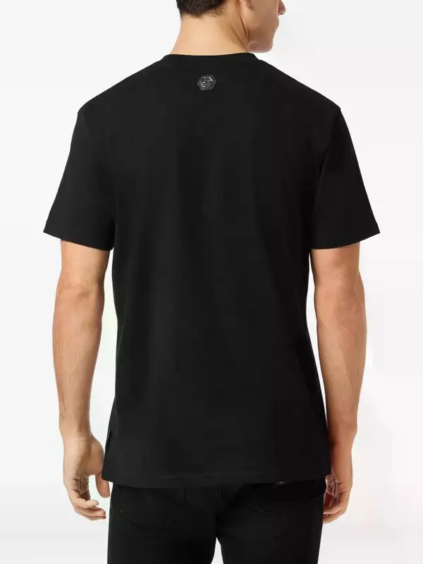Philipp Plein Logo Stones-embellished T-shirt