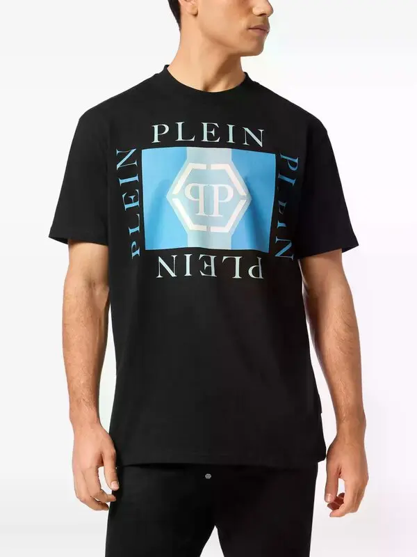 Philipp Plein Logo-print Hexagon T-shirt