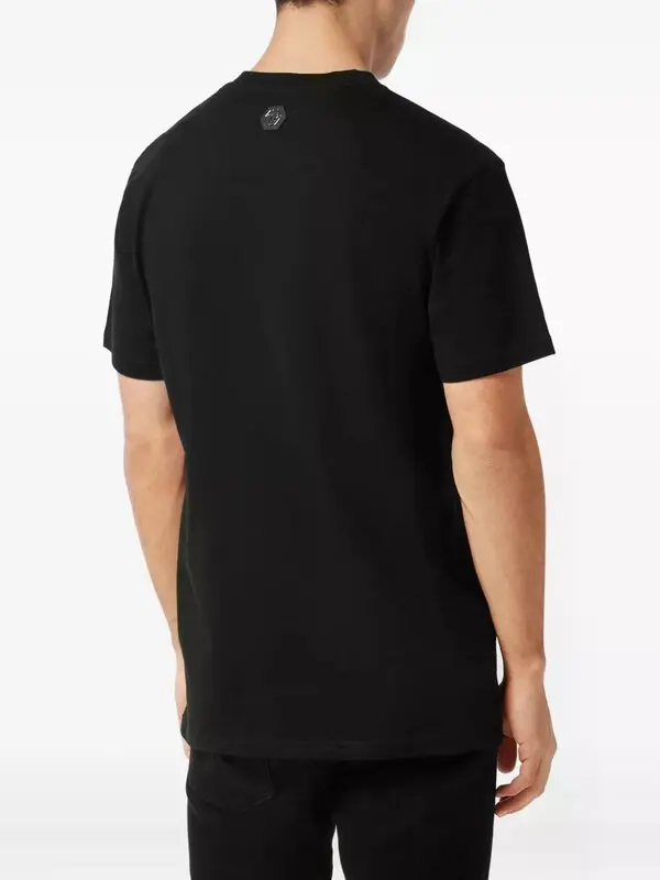 Philipp Plein Crystal-embellish Cotton T-shirt