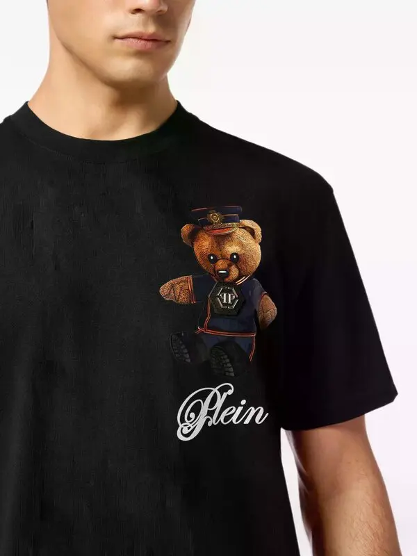 Philipp Plein Teddy Bear T-shirt - Black