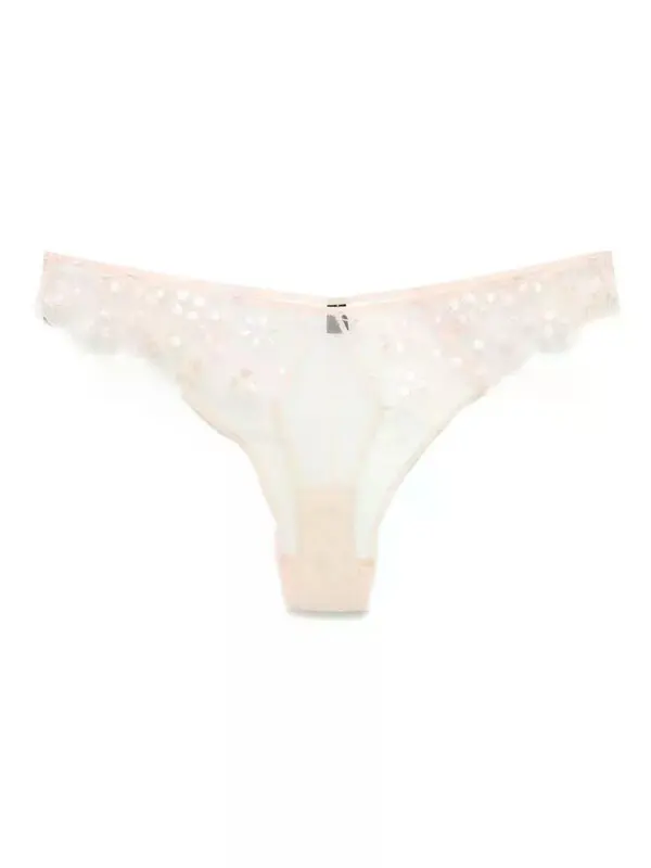 Kiki De Montparnasse Rosette Panty - Pink