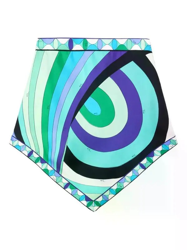 Emilio Pucci Abstract-print Mini Skirt