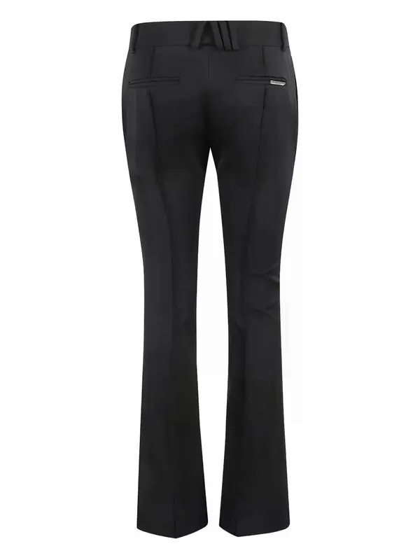 Attico Wool Trousers - Black