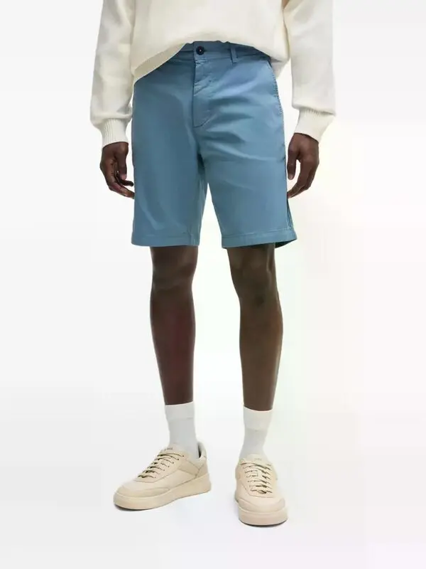 BOSS Cotton Zip-fly Shorts