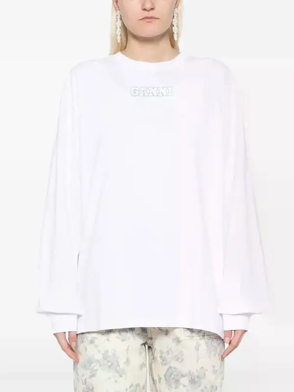 GANNI Future Heavy Cotton T-shirt