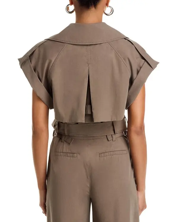 Simkhai Axel Short Sleeve Top