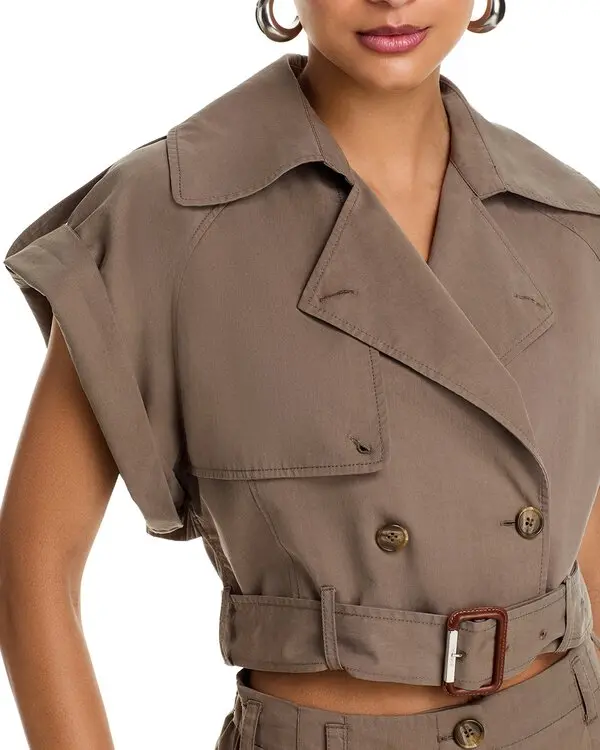Simkhai Axel Short Sleeve Top