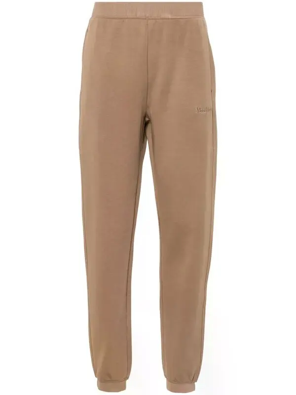 Max Mara Logo-embroidered Track Pants