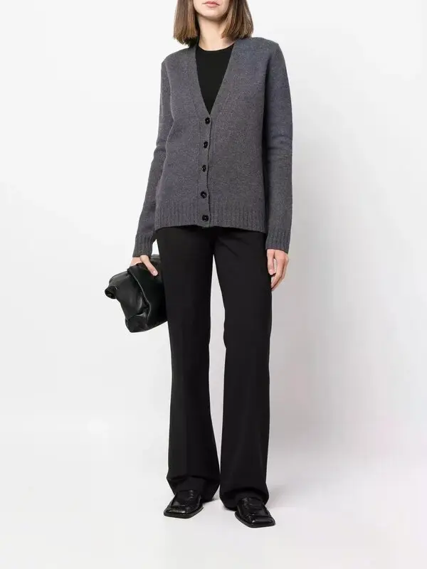 JIL SANDER V-neck Wool Cardigan