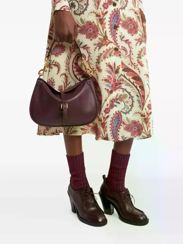 Etro Buckle-fastening Leather Backpack