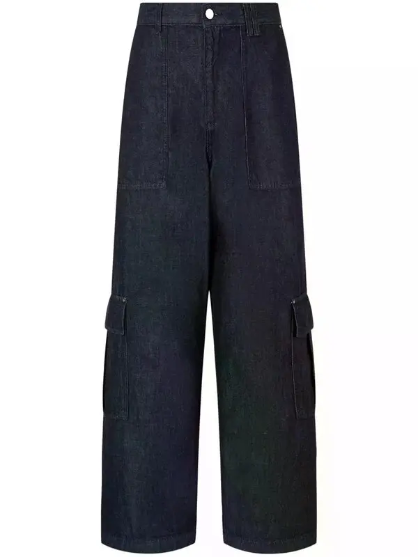STUDIO TOMBOY High-waist Denim Cargo Pants