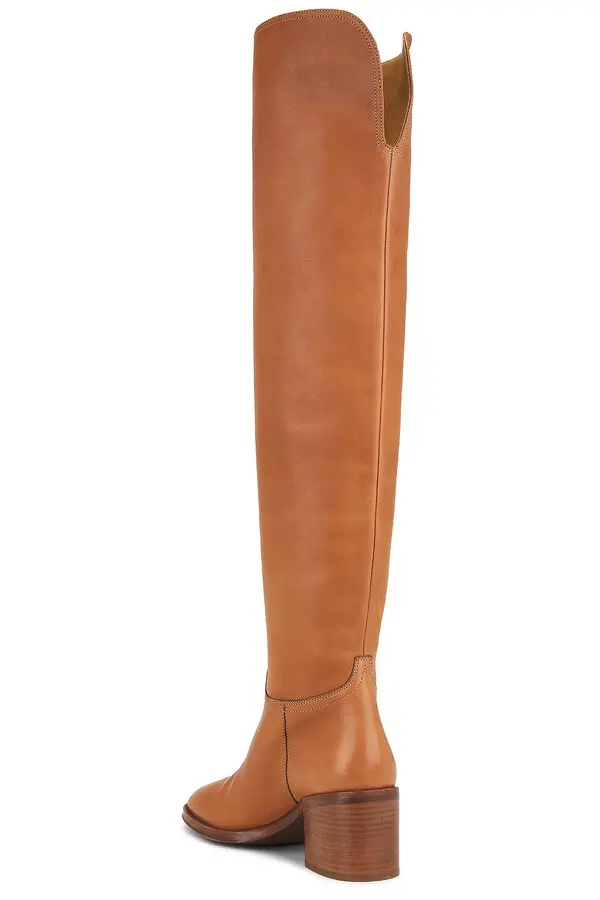 Ralph Lauren Barnet 55mm Calfskin Boots