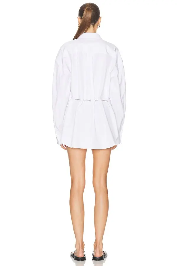 Alexander Wang Button Up Shirt With Chain Belt