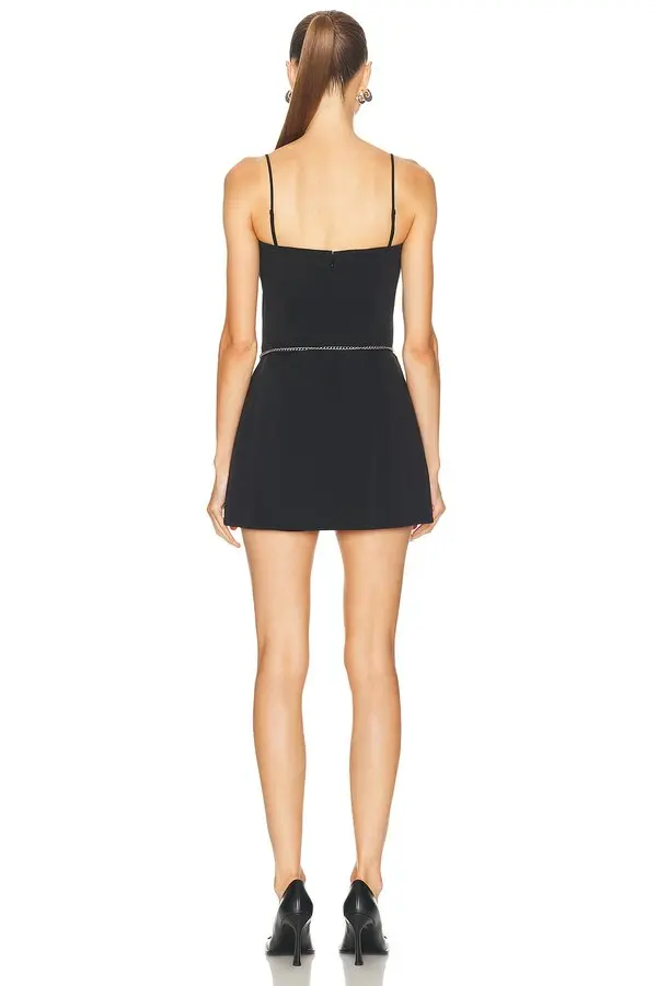 Alexander Wang Mini Dress With Chain Belt