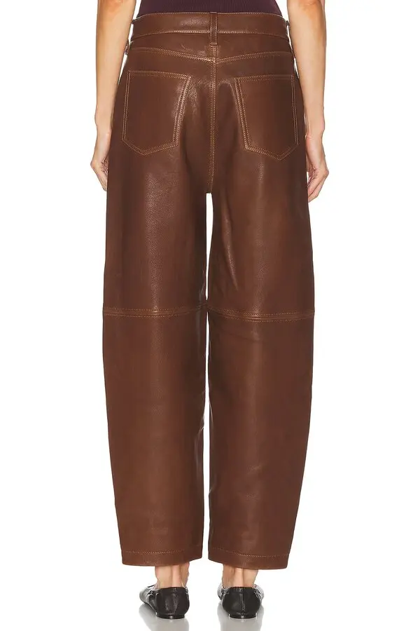 Simkhai Waldon Curved Leg Pant - Cocoa