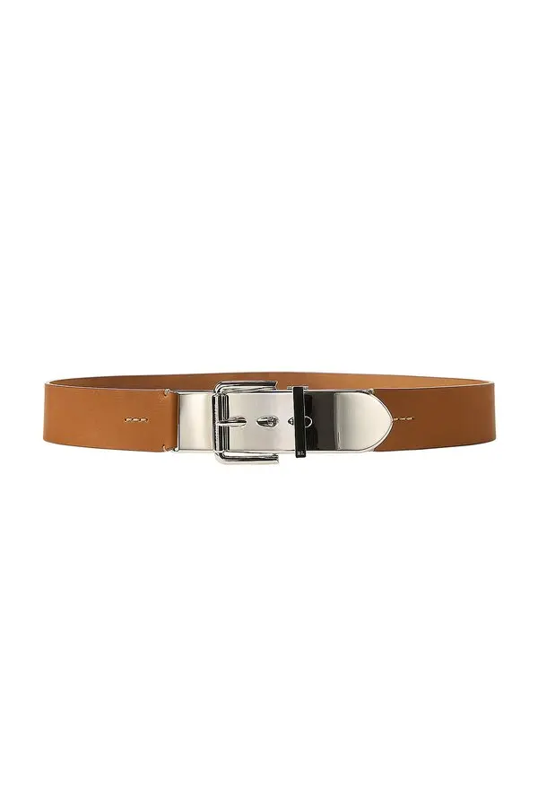 Ralph Lauren Calfskin Letter-opener Waist Belt - Gold