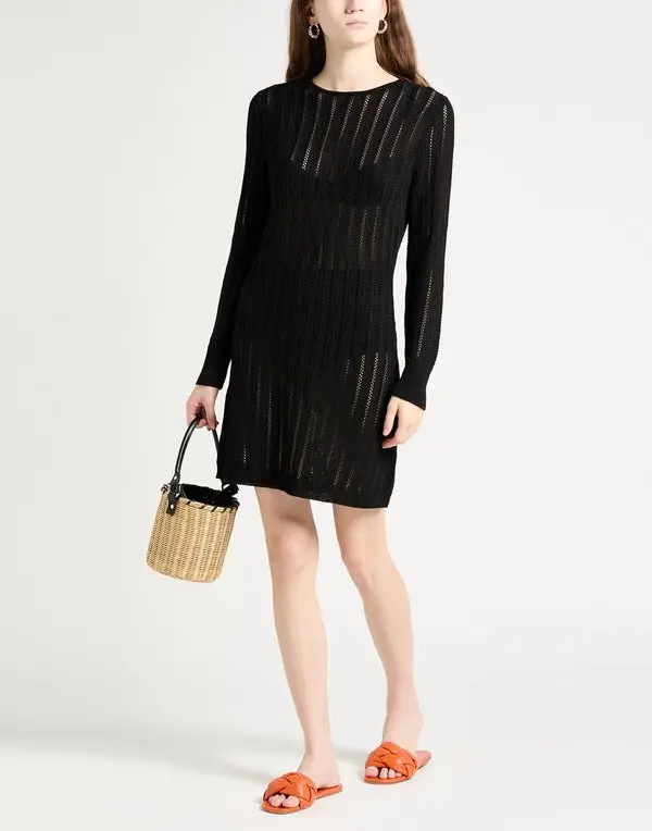 Majestic Filatures Mini Dress Viscose Lurex Polyamide