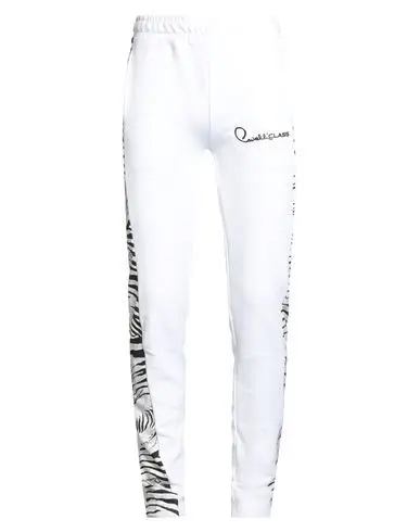 Roberto Cavalli Pants Size Cotton, Polyester - White