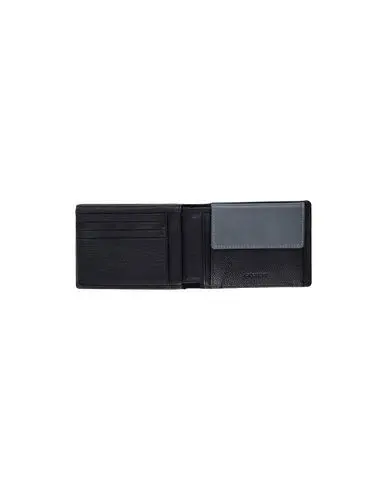 PIQUADRO Wallet Midnight Soft Leather - Black