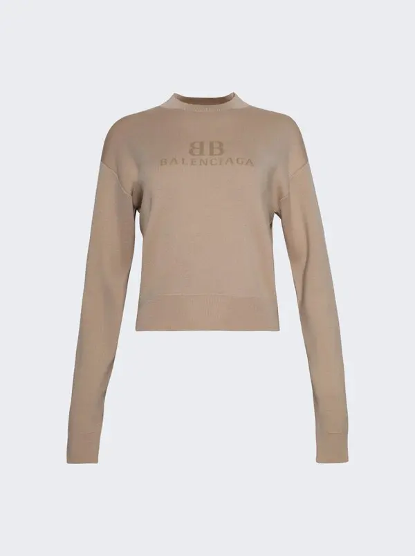 Balenciaga Cropped Sweater
