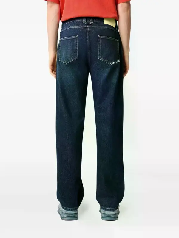 Axel Arigato Cotton Straight Jeans - Blue