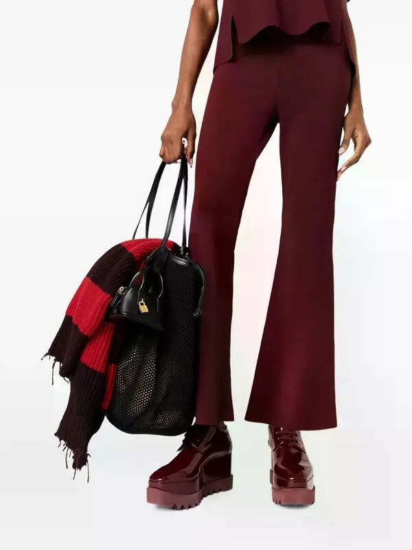 Stella McCartney Fine-knit Trousers - Red