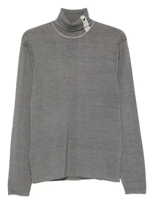 Emporio Armani Turtleneck Virgin-wool Sweater