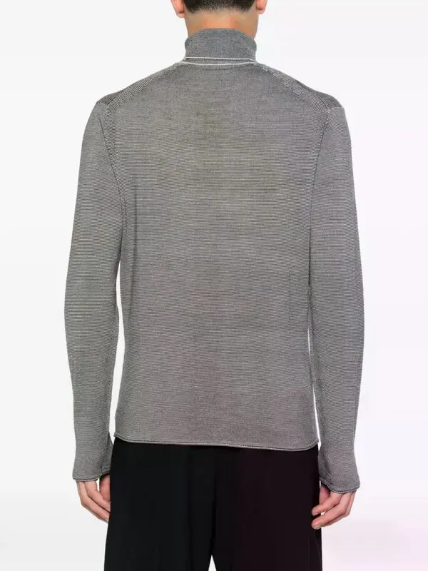 Emporio Armani Turtleneck Virgin-wool Sweater