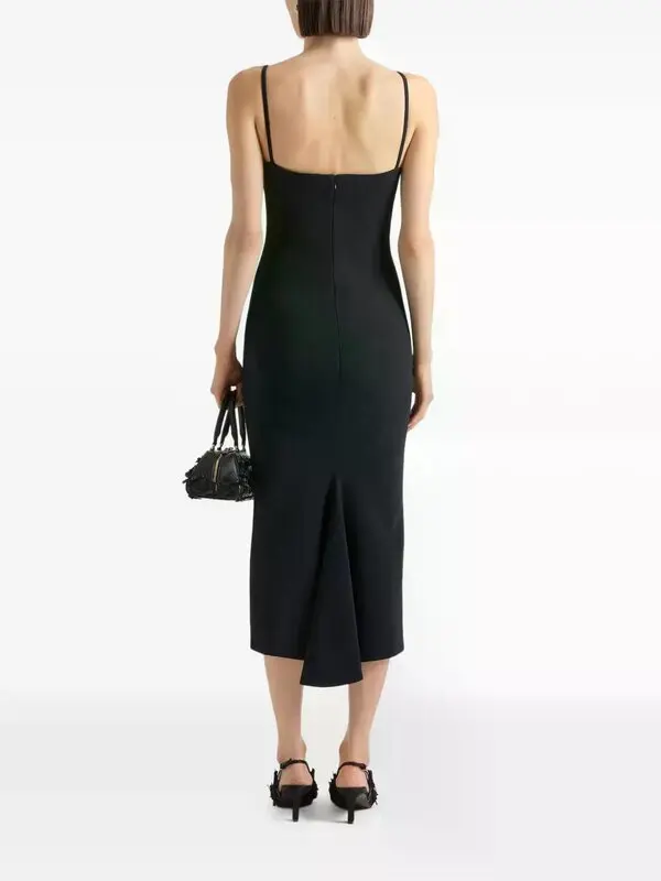 Givenchy Tailored Midi Dress - Black