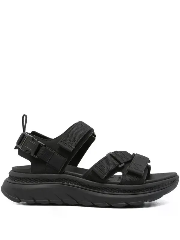 Geox Spherica Actif Buckle-strap Platform Sandals