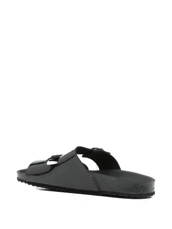 Geox Buckle-detail Flat Sole Slippers
