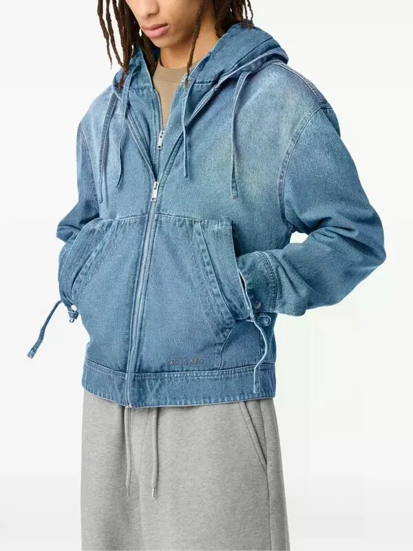 Axel Arigato Hooded Denim Jacket