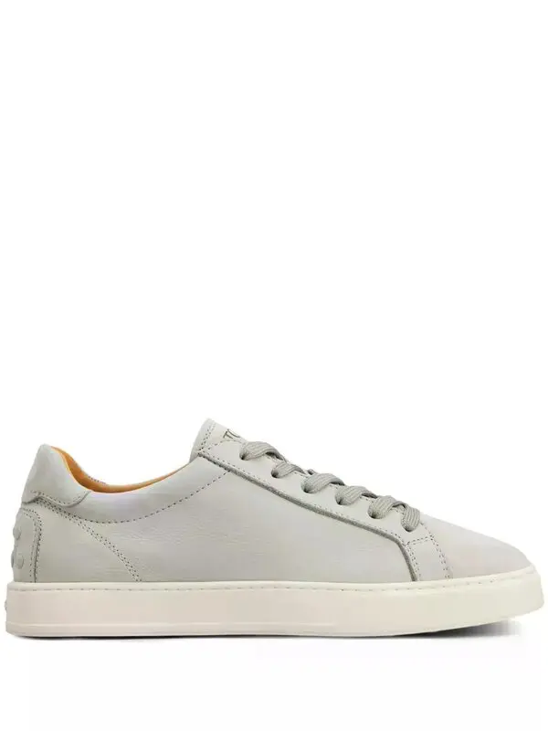 TOD'S Suede Lace-up Sneakers - Grey